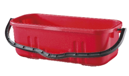 Decitex Flat Mop Window Cleaning Bucket Red 22L