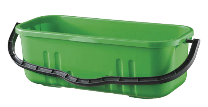 Decitex Flat Mop Window Cleaning Bucket Green 22L
