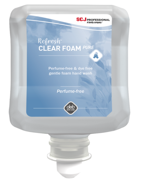 Deb Refresh Clear FOAM Perfume-Free & Dye-Free Gentle Hand Wash 1L ...