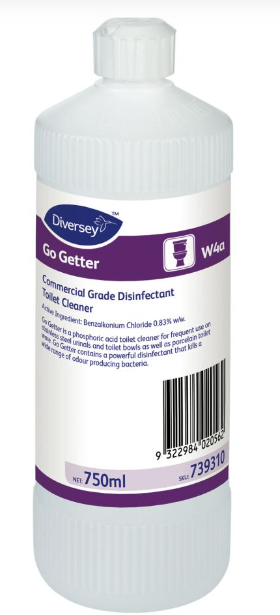 Diversey Go Getter Toilet Cleaner 750mL - Washroom and Toilet - Chemical