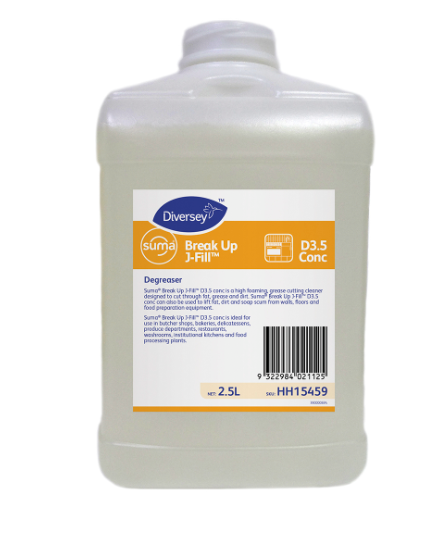 Diversey J Fill Break Up Heavy Duty Kitchen Degreaser 2.5L ...