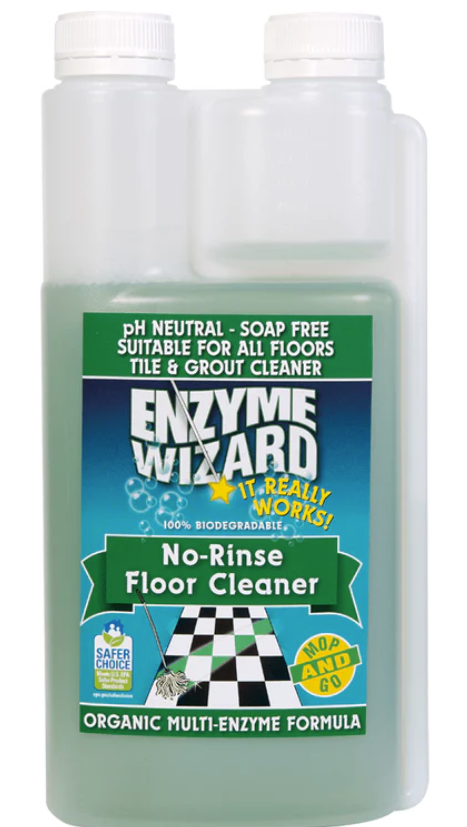 Enzyme Wizard 1L No Rinse Floor Cleaner Concentrate