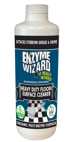 Enzyme Wizard 1L Heavy Duty Floor Cleaner Concentrate