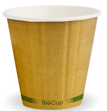 BioPak Compostable Kraft Double Wall Cup 8oz (295ml) 90mm Diameter ...