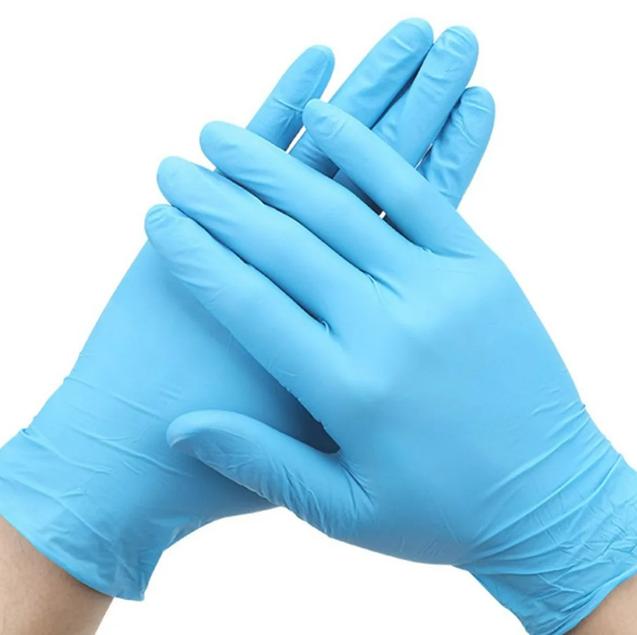 Pro-Val Nitrile Powder Free Gloves Blue Large Box Of 100