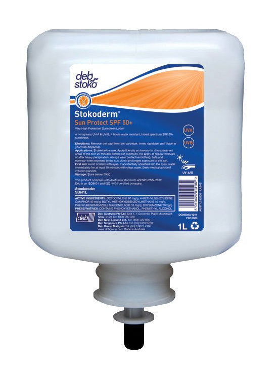 Deb Stoko Sun Protect SPF 50+ Sunscreen 1L