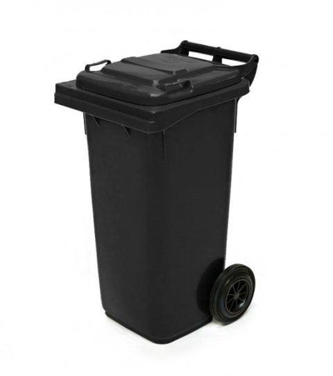 120L Black Wheelie Bin | The Goods