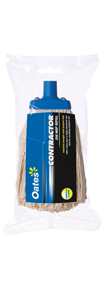 Oates Cotton Contractor Mop Head 250g - Mops - Cleaning Accessories