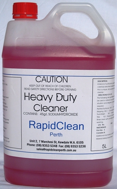 Heavy Duty Cleaner 5L - Multipurpose and Spray & Wipe - Chemical