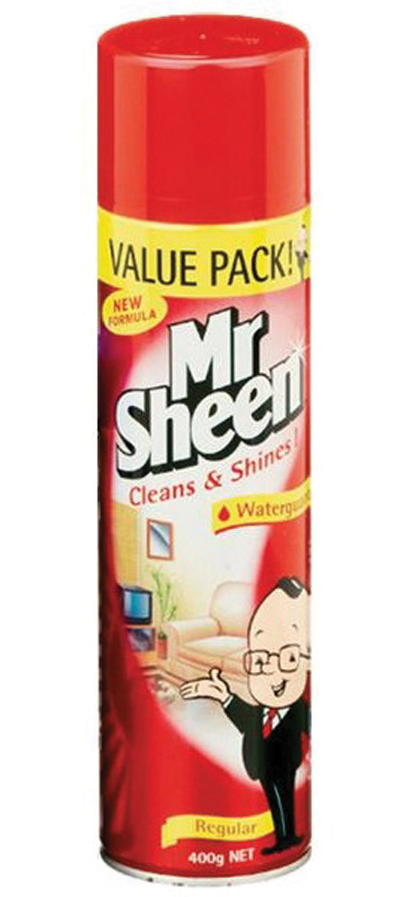 Mr Sheen Surface Cleaner Spray 400g - Multipurpose and Spray & Wipe ...