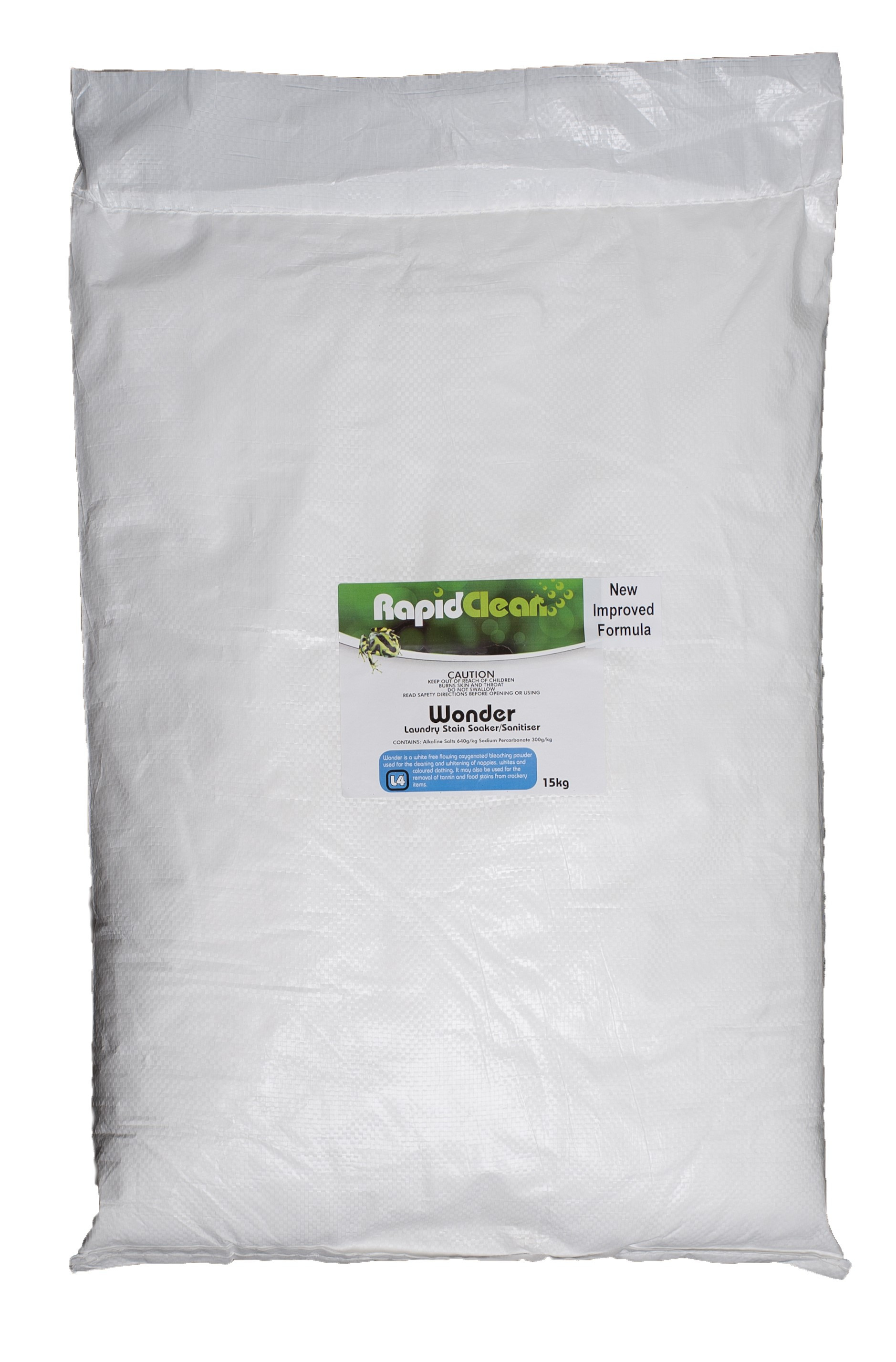 Rapid Wonder Laundry Stain Soaker Sanitiser Powder 15Kg - Laundry ...