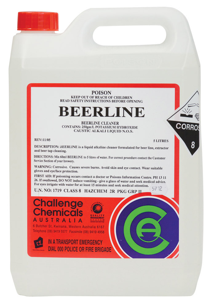 Challenge Beerline Cleaner 5L - Miscellaneous Cleaners - Chemical