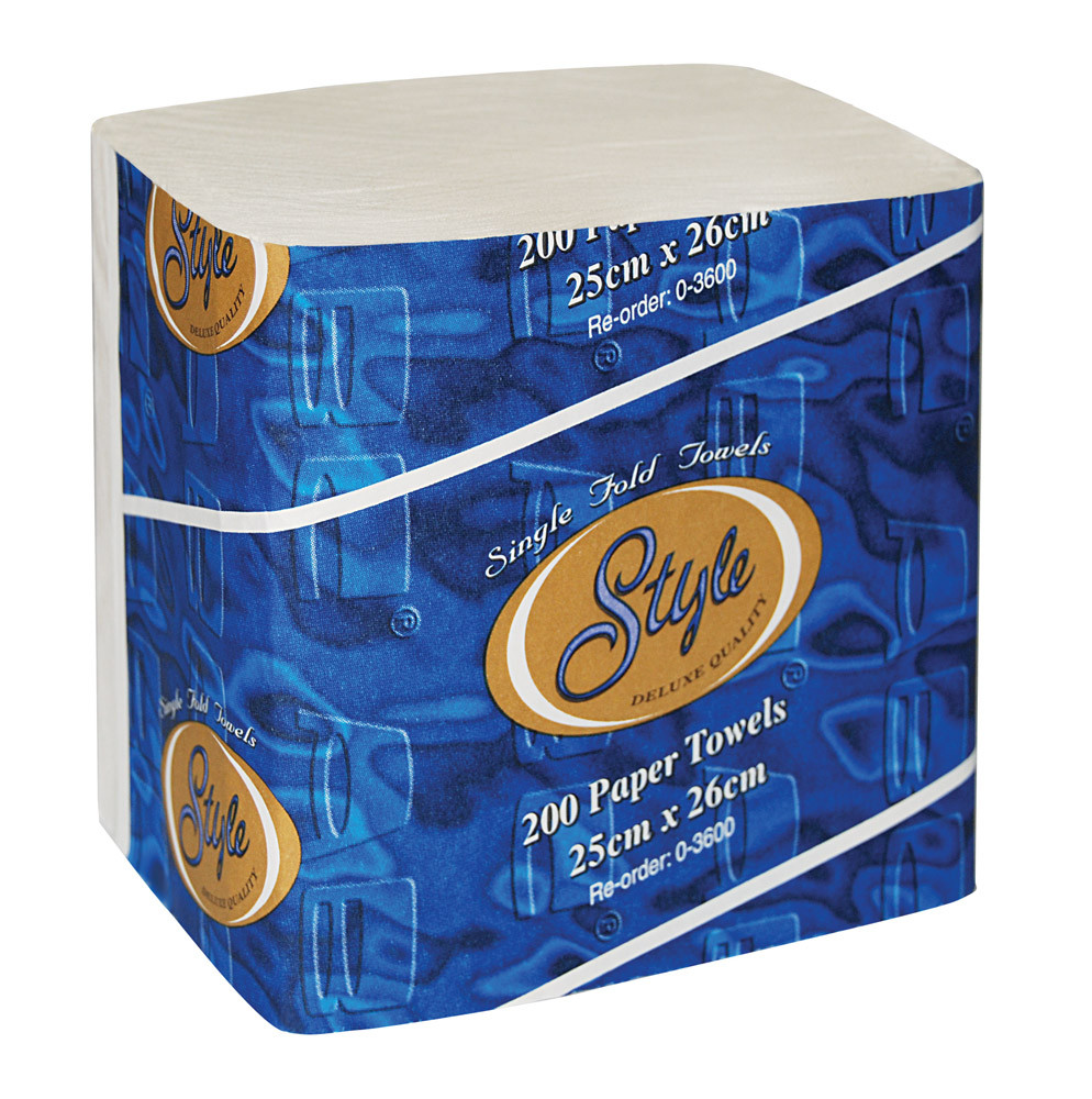 Abc Half Cut Hand Towel Carton of 7200 - Interleaved - Hand Towels