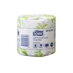 Tork T4 Toilet Paper 2Ply 400 Sheet Carton of 48 - Standard Rolls ...