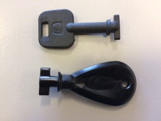 Key to suit Pure Washroom Dispensers (All Sizes) - Dispensers - Hand Towels