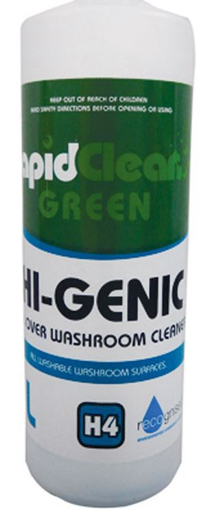 1L Bottle only for Rapid Hi-Genic (lid to suit 103011)