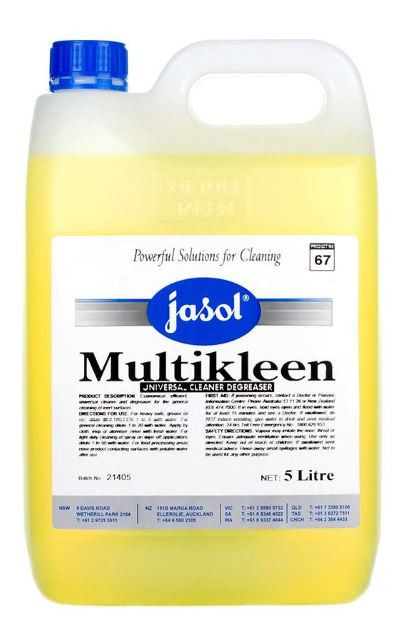 Jasol Multikleen Multipurpose Surface Cleaner 5L