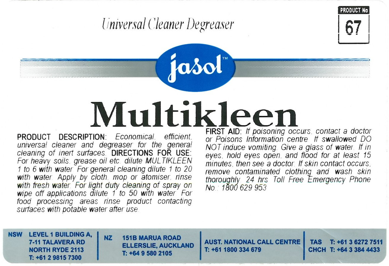 Jasol Multikleen | Cleaning Supplies | The Goods Perth