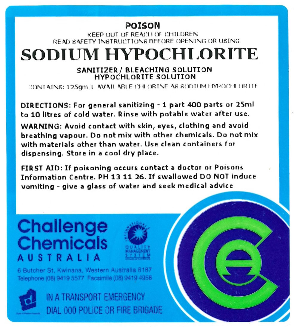 Sodium Hypochlorite Bleach | Cleaning Supplies | The Goods Perth