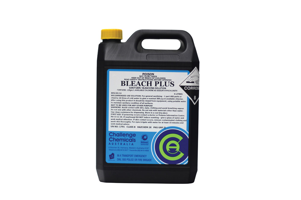 Challenge Sodium Hypochlorite Bleach 12.5% 5L | Your Reliable Supply ...